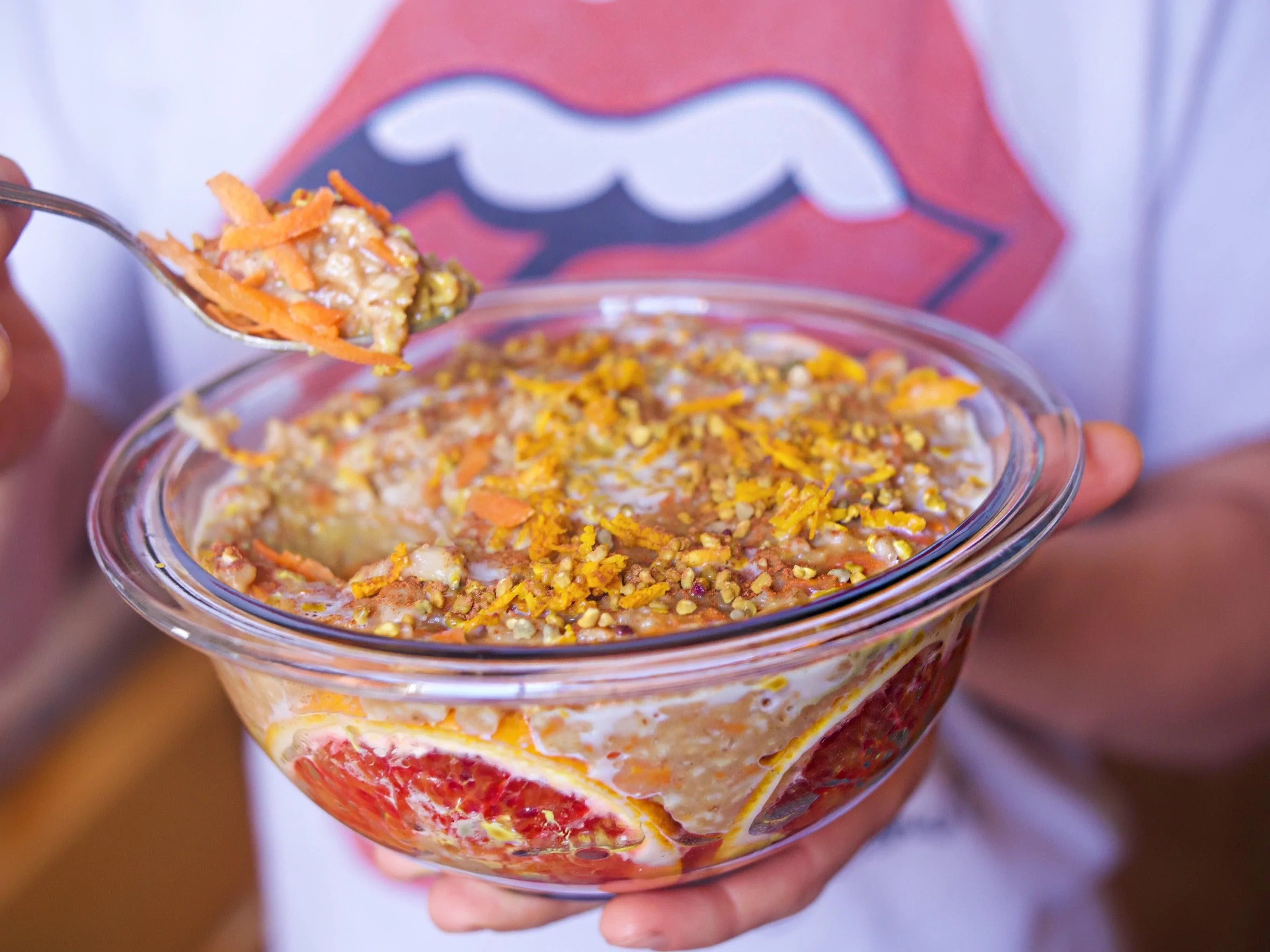 Chaga Turmeric Carrot Oatmeal – Root + Bones